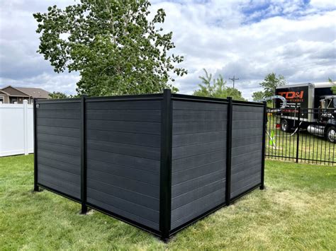 Composite Fence Contractor Trex Fence And Fencetrac Install