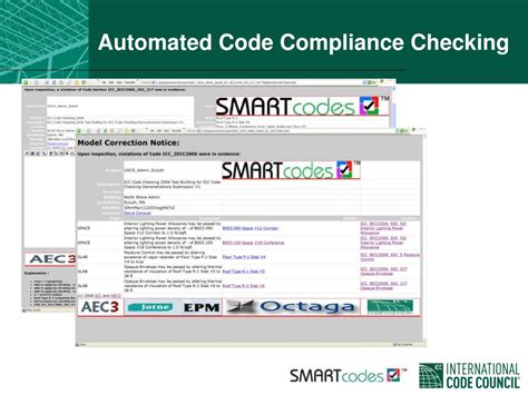 ppt development and implementation of automated code compliance checking powerpoint