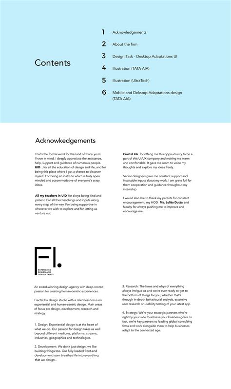 Internship Projects Behance