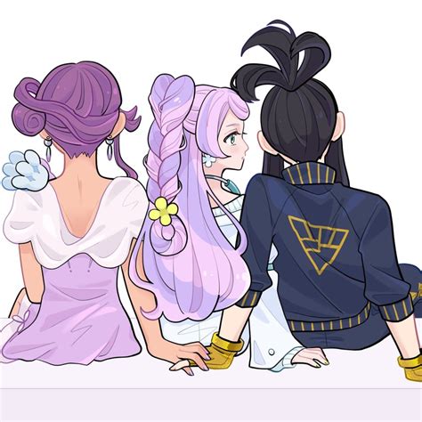 Miriam Dendra And Tulip Pokemon And 1 More Drawn By Freshscream
