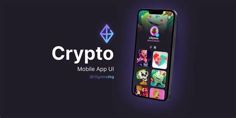 CRYPTO APP Ui Design Case Behance