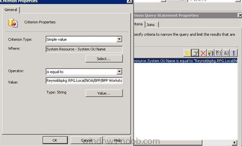 Collection Query Collections Windows