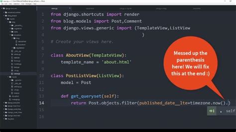 Views Templates And Urls In Blog Clone Project Youtube
