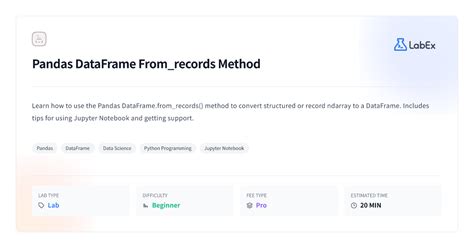 Pandas Dataframe 데이터 분석 파이썬 프로그래밍 Labex