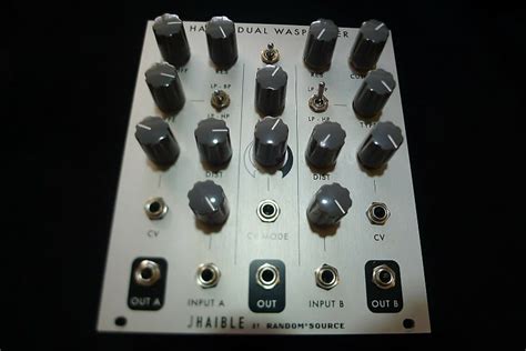 Randomsource Haible Dual Wasp Filter Haible Wasp Eurorack Reverb