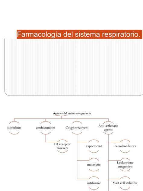Notas De Farmacología Del Sistema Respiratorio Pdf Asma Drogas