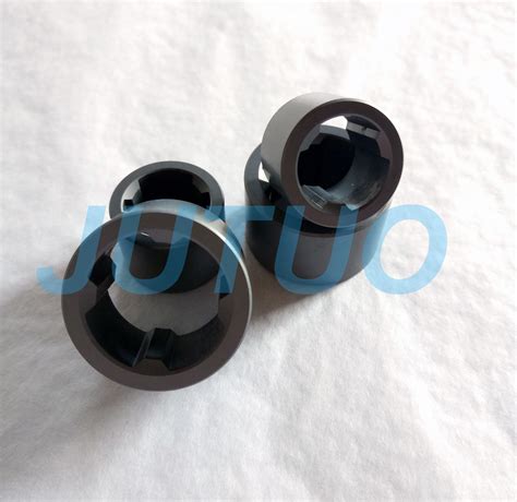 供应无压烧结碳化硅 Ssic 轴套 碳化硅制品 碳化硅陶瓷轴套 阿里巴巴