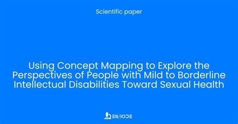 Scientific Research Using Concept Mapping To Explore The Perspectives