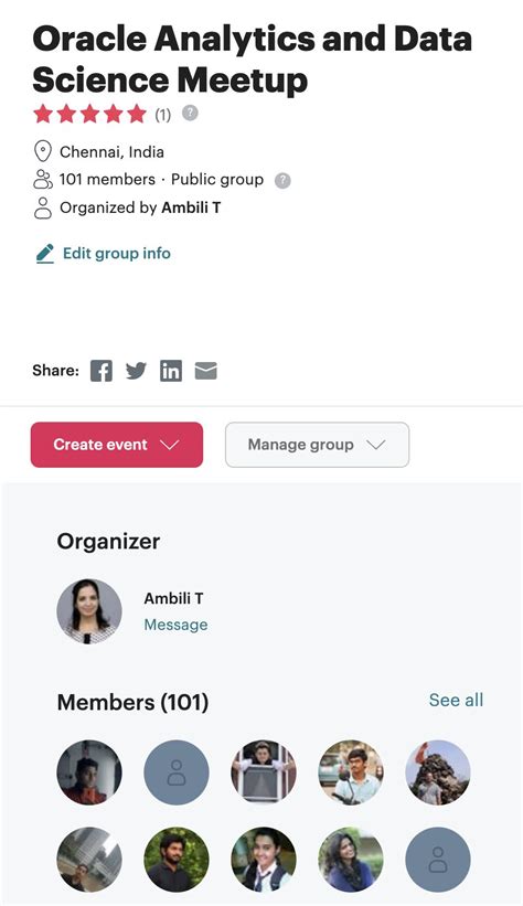 Ambili T On Linkedin Oads Oads Oracle Oracleanalytics Oracleace Meetup Community Webinar