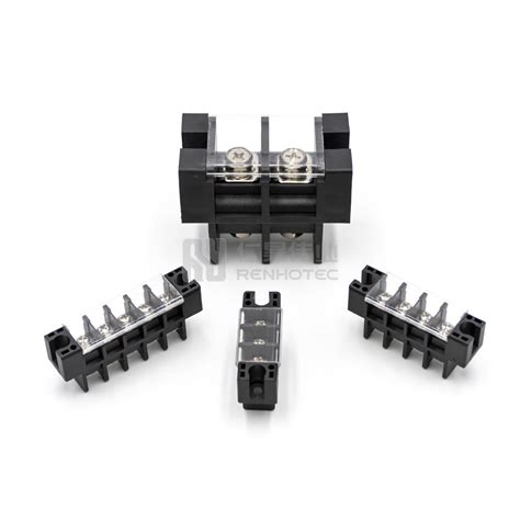 Feed Through Terminal Block High Current 100a 150a 180a 200a 250a Screw Power Wall Panel