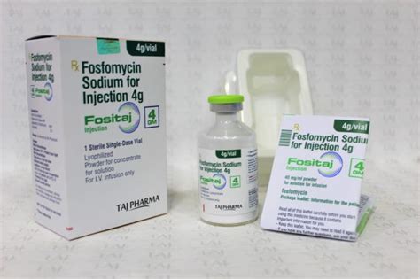 Fosfomycin Sodium For Injection 4g Manufacturer In Pan India