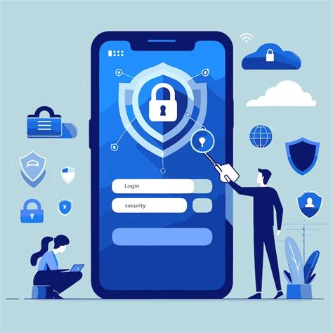 Premium Vector Vector Cybersecurity Illustration