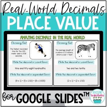 Best Decimal Place Value Digital Activity Google Slides Artofit