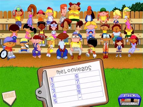 All Backyard Baseball 1997 Players And Stats Steam Edition The Game Haus