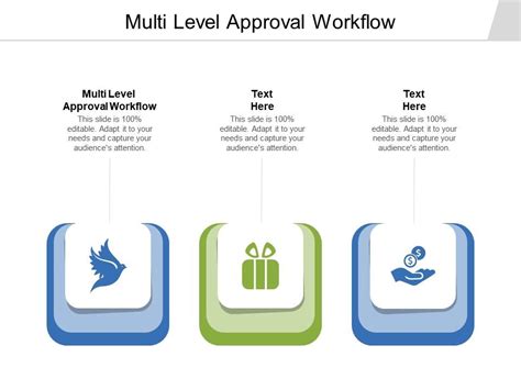 Multi Level Approval Workflow Ppt Powerpoint Presentation Outline Grid