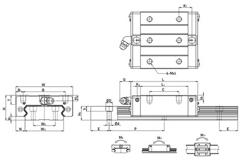 Linear Guide QW Series