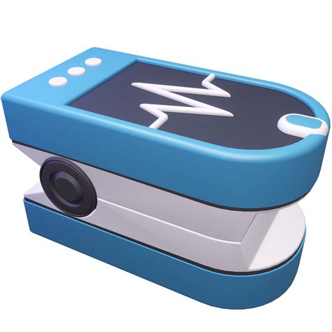 3d Pulse Oximeter Isolated Object With High Quality Render 12916315 Png
