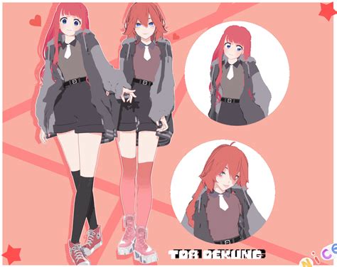 Mmd Tda Dekung Remake V2 By Tenmath On Deviantart