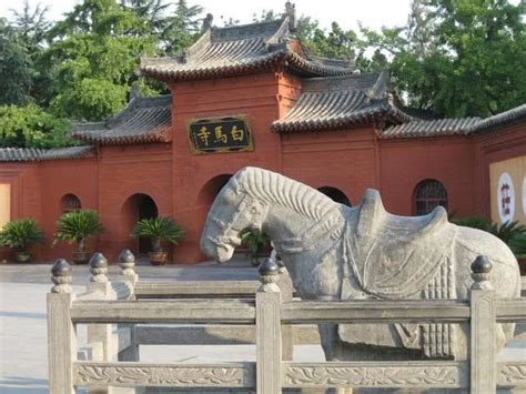 河南洛阳白马寺 大佛殿 白马寺 舍利塔 新浪新闻