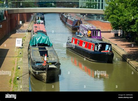 Traditional Narrow Boat Barge Pleasure And House Boats