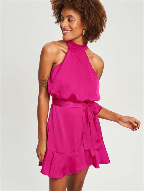 Tussah Hamptons Cocktail Dress Party Dress Hot Pinkpink Zalandode