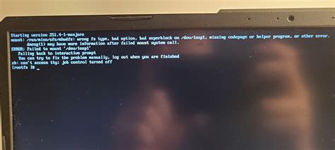 I3 Iso Installation Error Support Manjaro Linux Forum