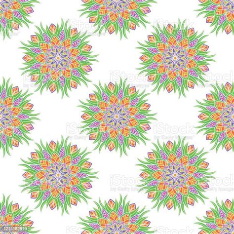 매끄러운 패턴 빈티지 장식 요소입니다 손으로 그린 배경 이슬람 아랍어 인도 오스만 모티브 직물이나 종이에 인쇄하는 데 적합합니다 0명에 대한 스톡 벡터 아트 및 기타 이미지