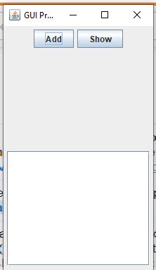 Swing Why Does Java Pack Does Not Size Frame Properly When Textarea