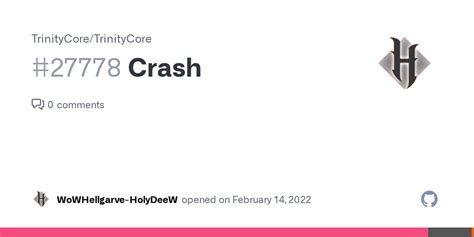 crash · issue 27778 · trinitycore trinitycore · github