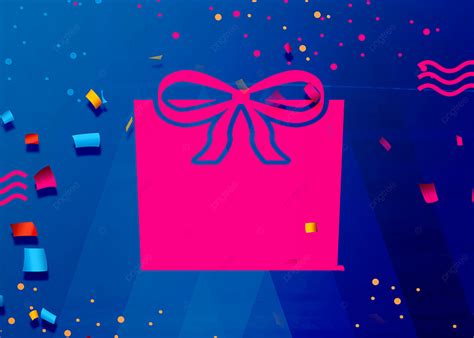 크리스마스 선물 파란색 배경 선물 색깔 빨간 배경 일러스트 및 사진 무료 다운로드 Pngtree