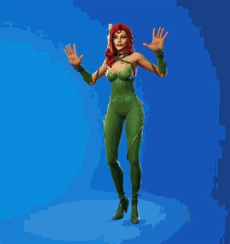 Poison Ivy Fortnite  Poison Ivy Fortnite Emote Descubrir Y