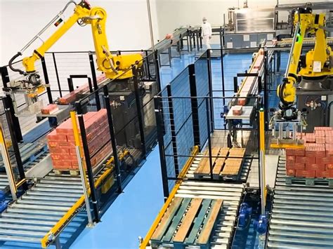 Robotic Palletizing Mainway Handling Systems