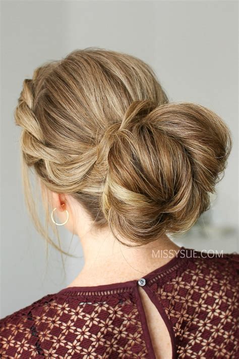 Twist Braid And Twisted Bun Missy Sue