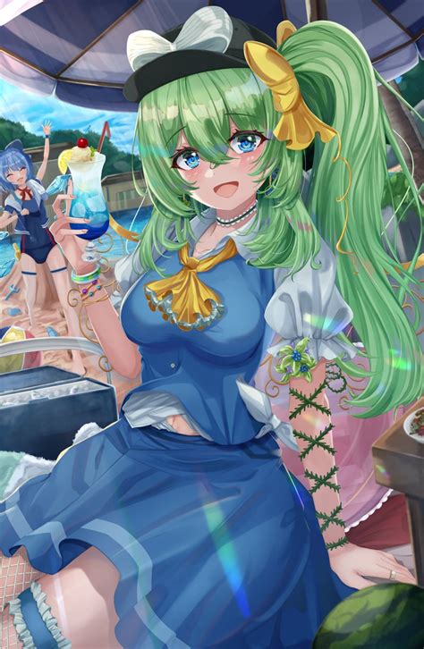 Cirno And Daiyousei Touhou Drawn By Mukade 172 Danbooru