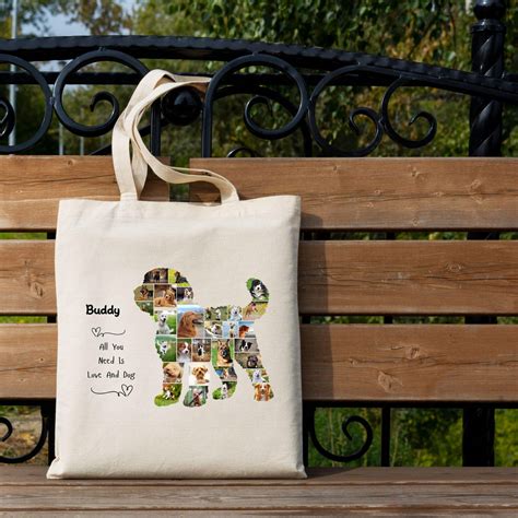 Cockapoo Photo Collage Canva Template Custom Pet Memorial T