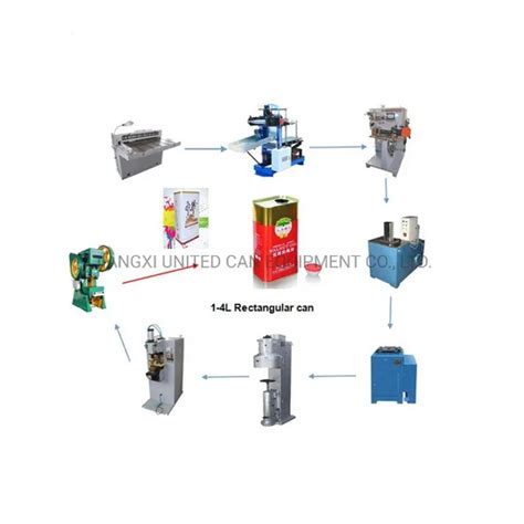 4l Rectangular Can Manual Can Making Machine Can Seam Welders Can
