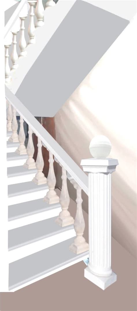 Бетонні вироби балясини фасадний декор набірні стовпчики бетонні огорожі Артбетон