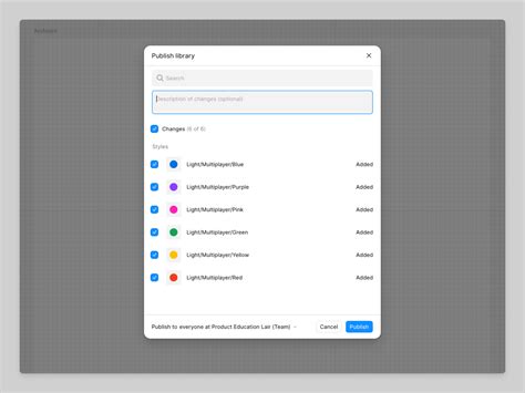 Add Descriptions To Styles Components And Variables Figma Learn