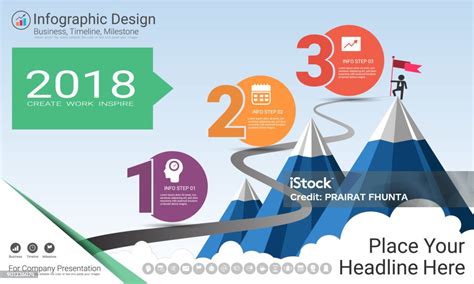 비즈니스 인포 그래픽 템플릿 중요 시점 시간 표시 막대 또는 프로세스 순서도 3 옵션 회사 가치를 정의 하는 전략적 계획도로 지도 사실과 통계를 만들기 위해 프로젝트