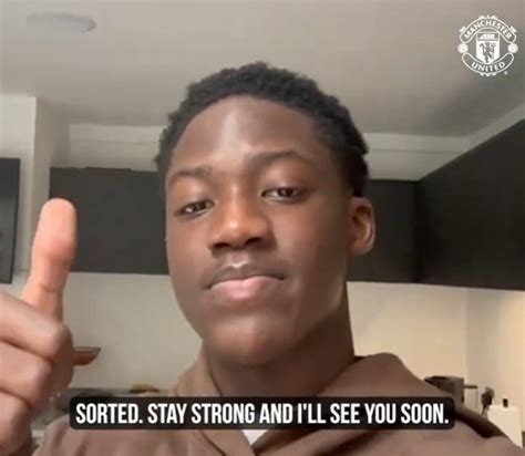 Manchester Uniteds Rising Star Kobbie Mainoo Touches Hearts With Heartwarming Gesture