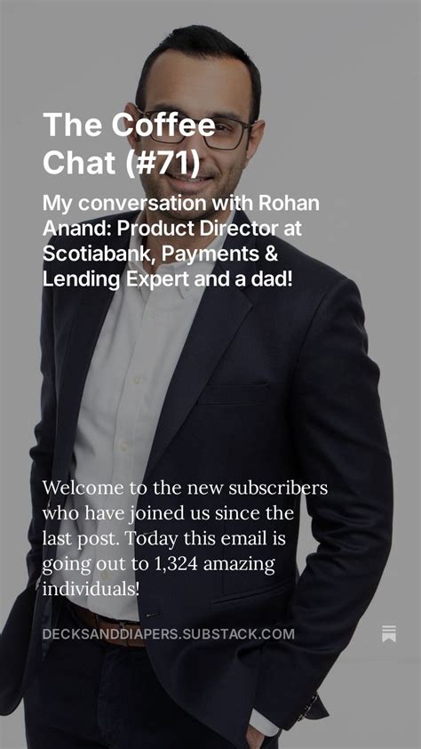 rohan anand emba on linkedin long time reader debut contributor to decks and diapers by rashi