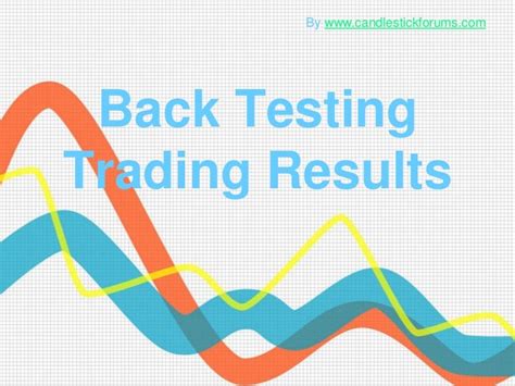 Back Testing Trading Results