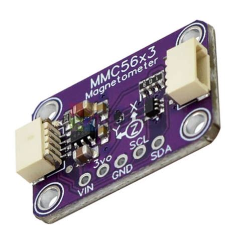 Magnetometer 3 Axis Amr Magnetic Sensor Module Mmc5603 For Qtqwiic Interface Ebay