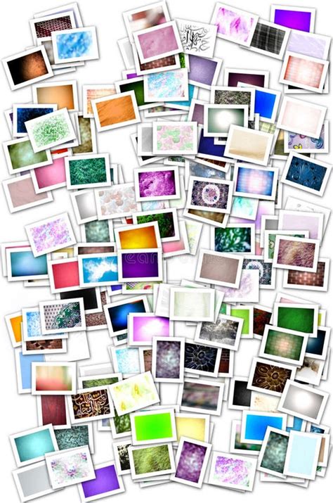 Microscope Snapshots Organic And Inorganic Stock Image Image Of