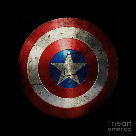 Captain America Shield Art
