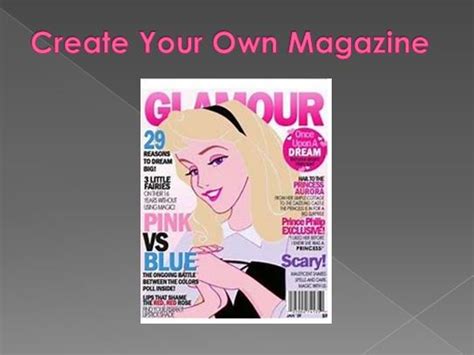 create your own magazine teaching resources