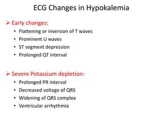 Approach To Hypokalemia Pptx