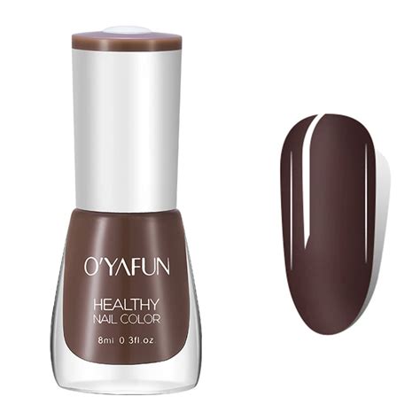 Hunyinhhh Nail Polish Easy Peel Off And Water Based Nail Polish 8ml Orange Nail Polish Soft Gel