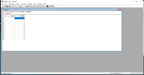 Modbus调试软件 Modbuspoll、modbusslave使用详解modbus Slave Csdn博客
