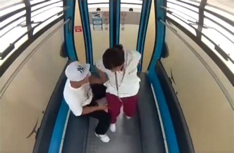 No aguantaron las ganas Pillaron a una pareja teniendo relaciones en teleférico Noticias de
